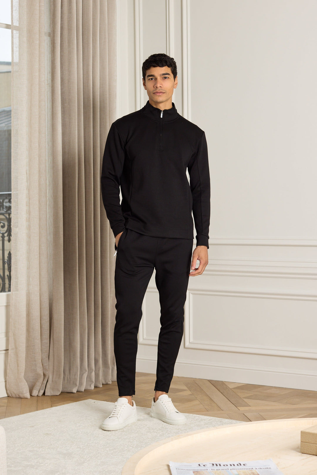 Luxe Half-Zip - Black – Raith Clothing